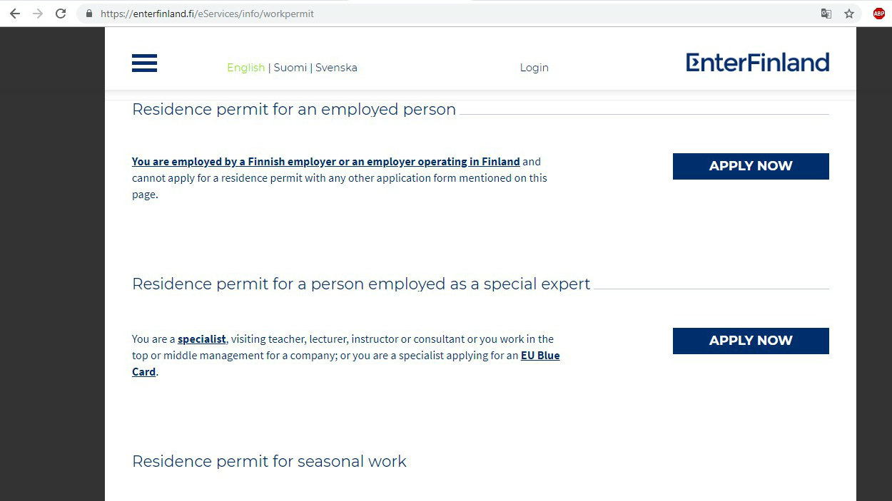 How to apply for a residence permit in Finland
