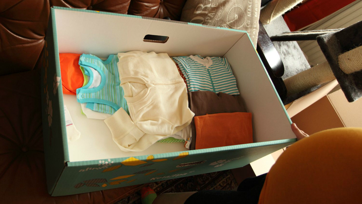 The Finnish ‘Baby-box’, clothing and care items to make all newborns equal