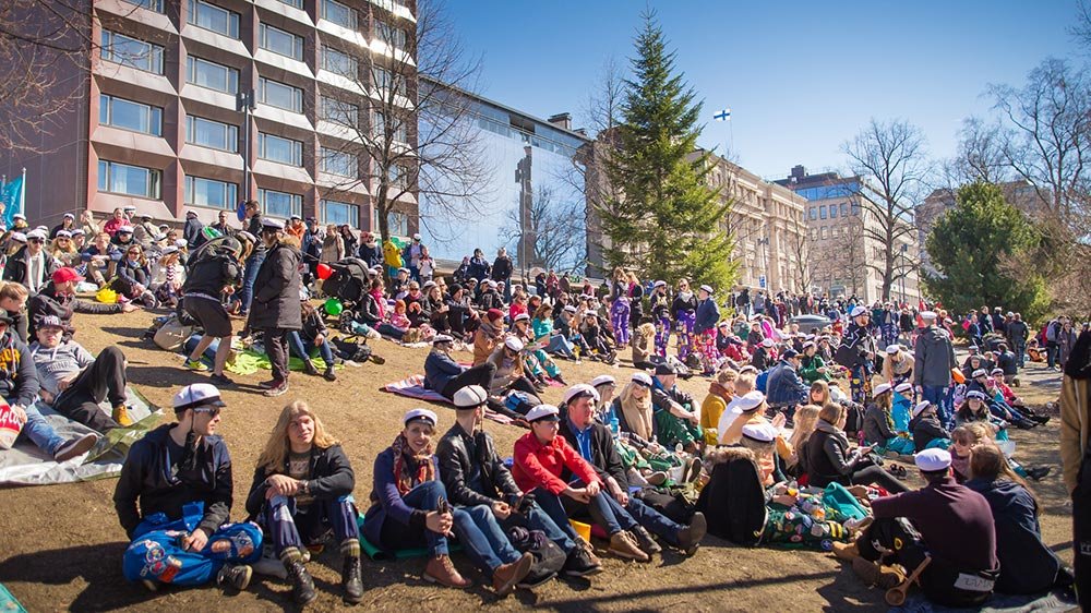 Vappu, a unique holiday that Finns celebrate hard